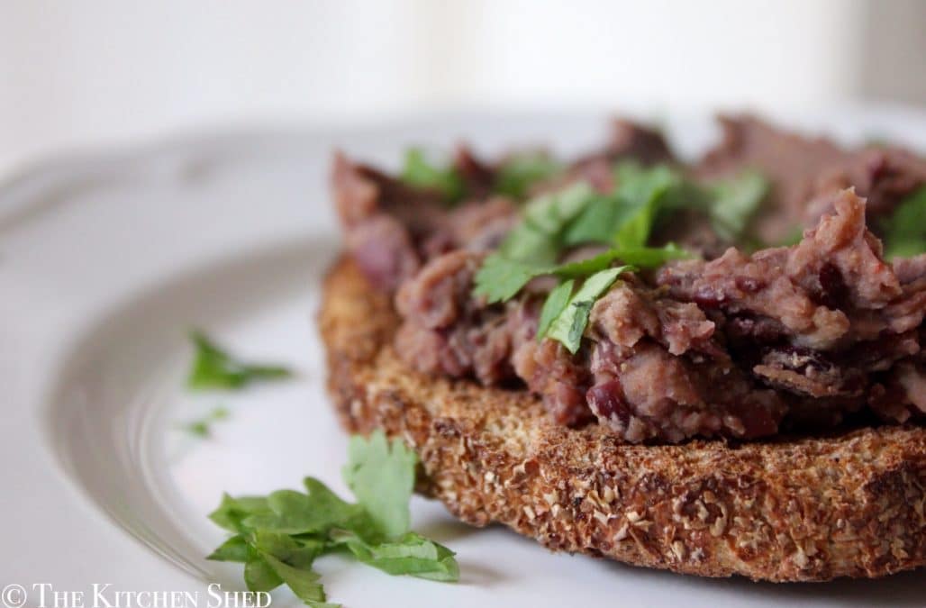 Clean Eating Mexican Bean Smash - The Kitchen Shed