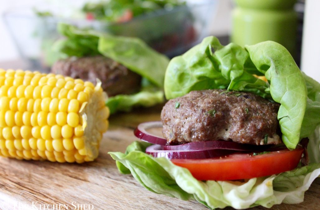 Clean Eating Organic Beef Burgers - The Kitchen Shed